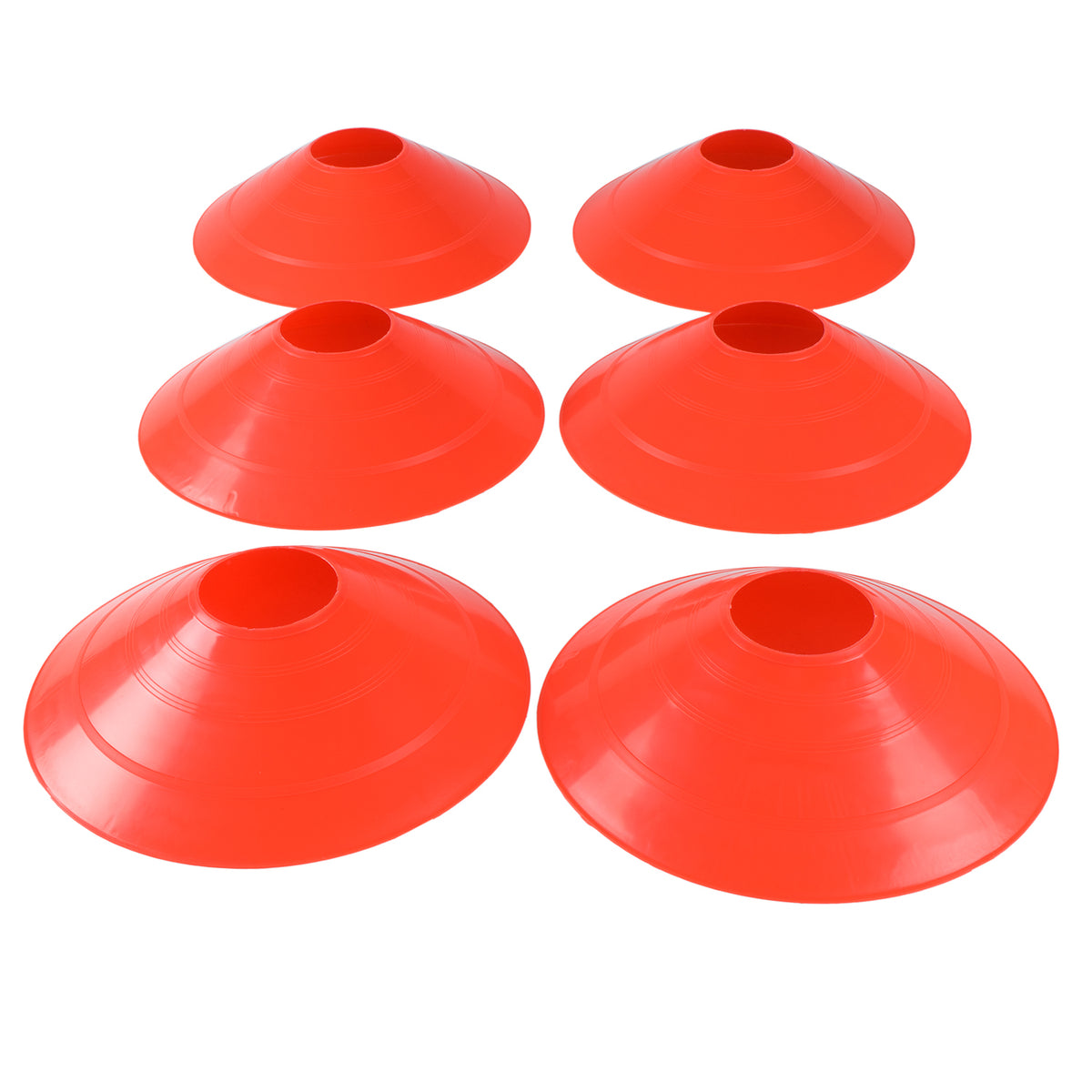 Bright Orange Round Cones Sports Equipment (20 Pack) – Super Z Outlet