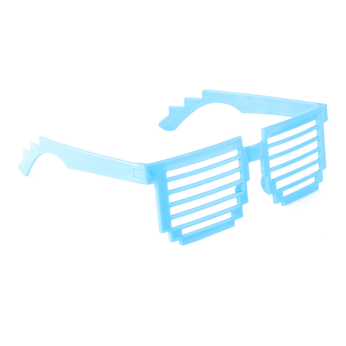 Plastic Color Assorted Square Shutter 80s Glasses (24 Pairs) – Super Z ...